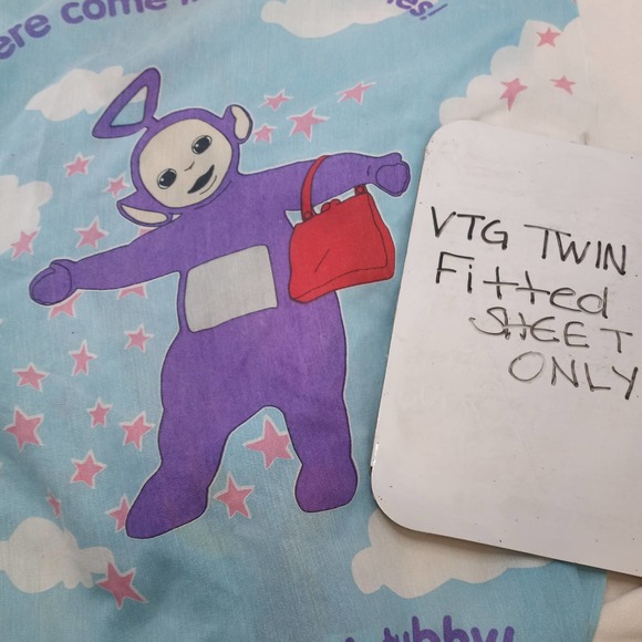 Teletubbies | Bedding | Vtg 9s Teletubbies Twin Fitted Sheet | Poshmark